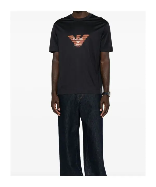 Emporio Armani Logo-print Short-sleeve T-shirt