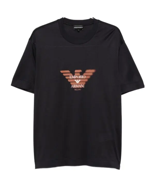 Emporio Armani Logo-printed Crewneck T-shirt