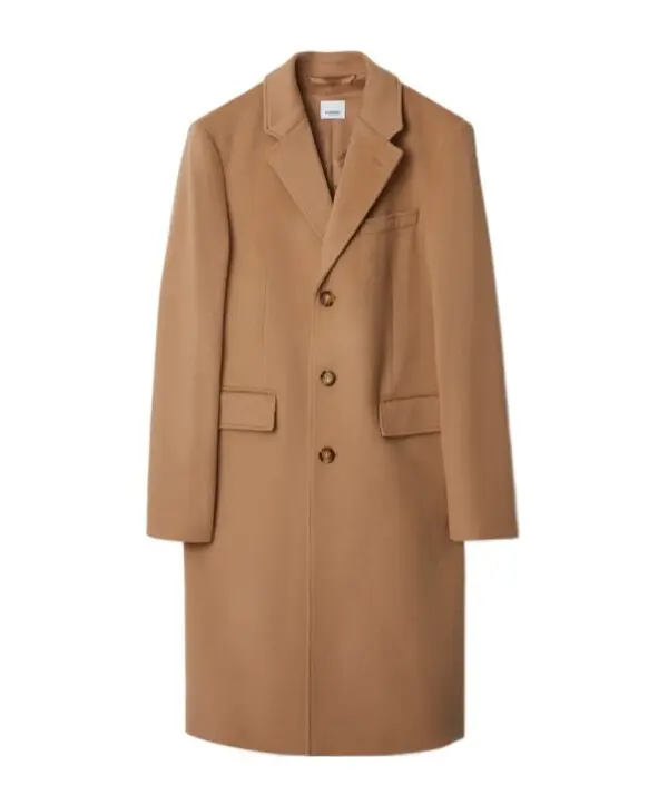 Burberry Wool Cashmere Tailored Coat