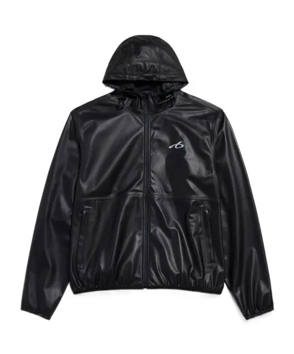 Balenciaga Techwear Rain Jacket - Black