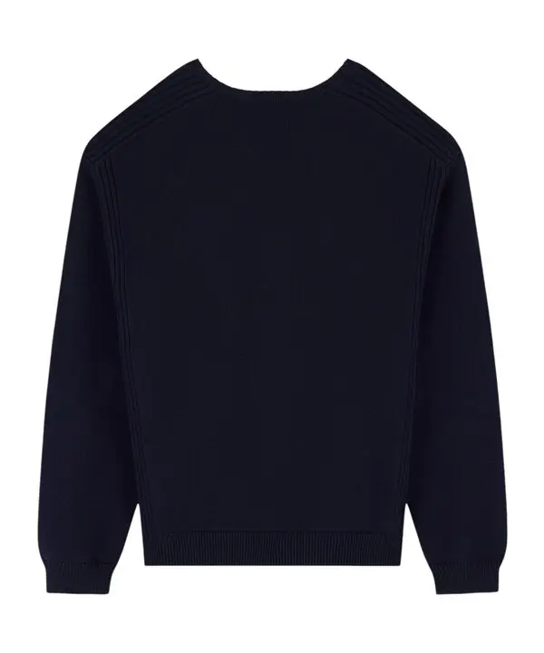 Armani Exchange Regular Fit Pullover In A Cotton Blend