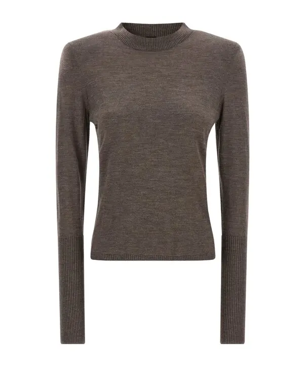 Pinko Long-sleeved Sweater - Brown