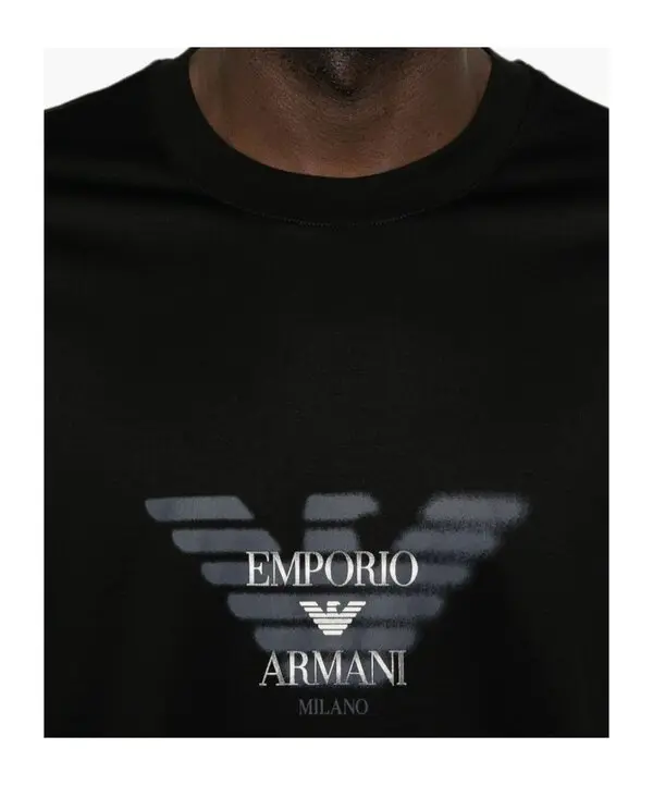 Emporio Armani Logo-printed Crewneck T-shirt