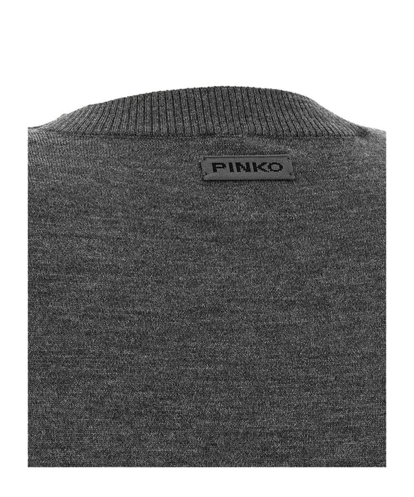 Pinko Long Sleeve Ribbed Cuff Jumper