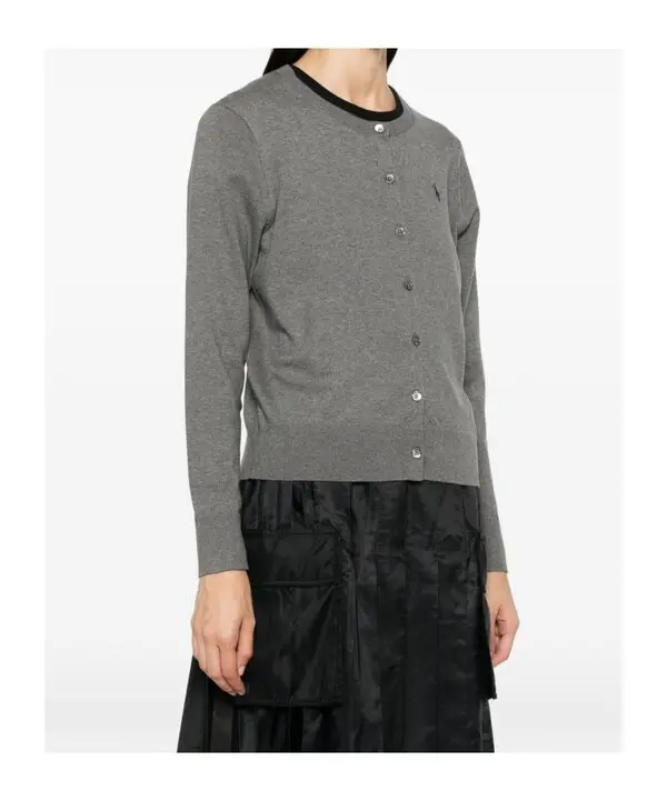 Polo Ralph Lauren Embroidered Button-front Cardigan