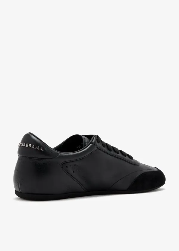 Dolce & Gabbana Panelled Leather Sneakers