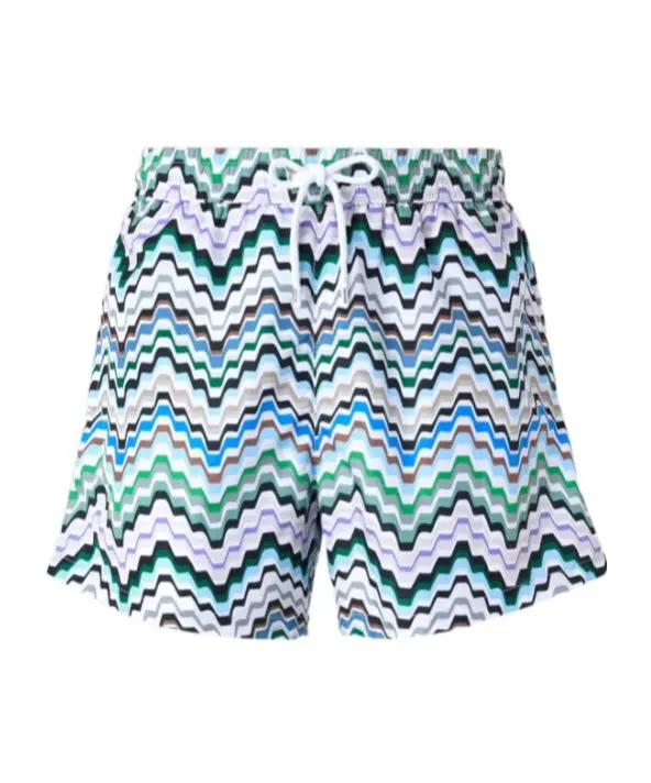 Missoni Zigzag-print Swim Shorts