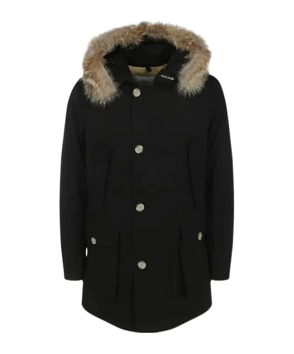 Woolrich Arctic Detachable Fur Parka - Black