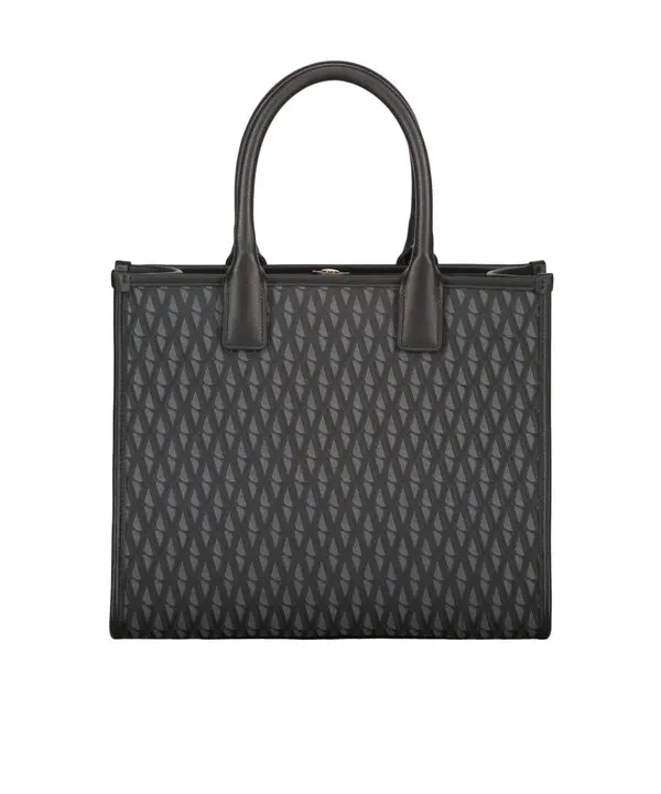 Versace Small V Allover La Medusa Tote Bag