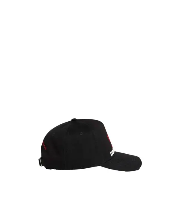 Dsquared2 Logo-print Distressed Baseball Cap