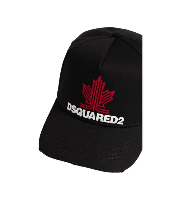 Dsquared2 Logo-print Distressed Baseball Cap