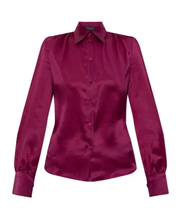 Balenciaga Long-sleeved Shirt - Red