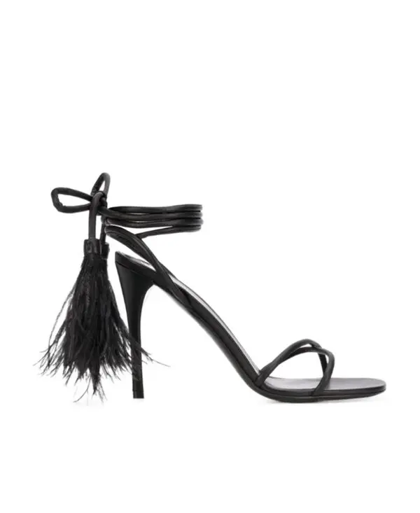 Valentino Garavani Strap High-heeled Sandals - Black