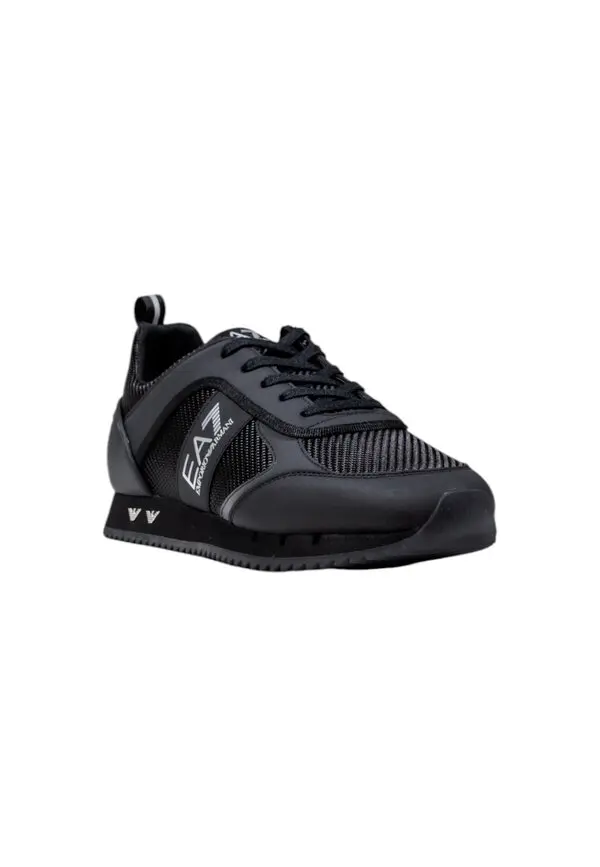 EA7 Logo Printed Low-top Sneakers