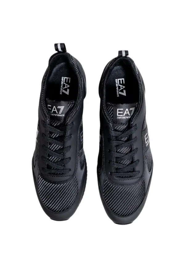 EA7 Logo Printed Low-top Sneakers