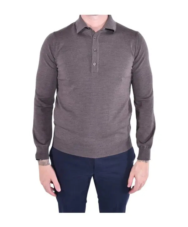 KANGRA Four-button Polo Shirt