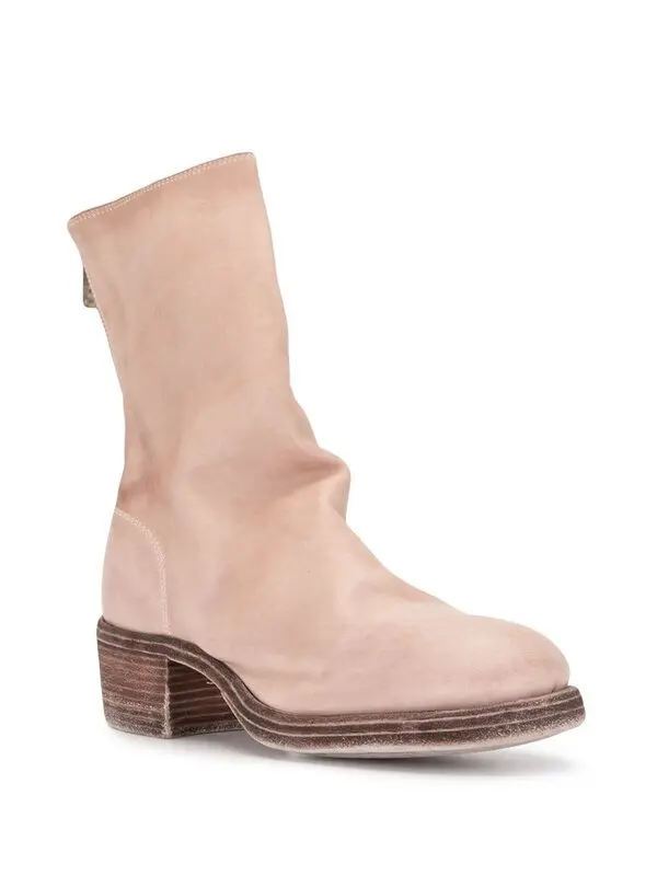 Guidi Back-zip Mid-tube Boots