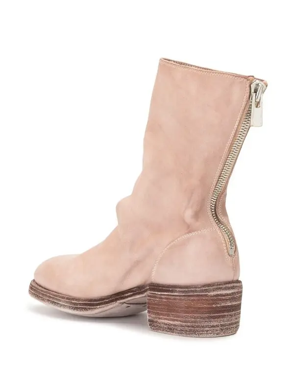 Guidi Back-zip Mid-tube Boots