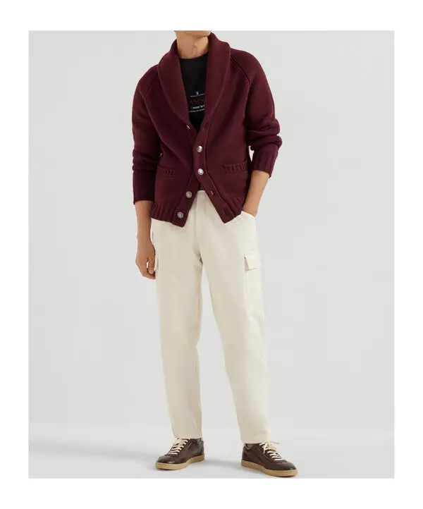 Brunello Cucinelli Shawl Collar Cardigan
