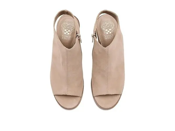 Vince Camuto Rimdia Peep Toe High Heel Sandals - Beige