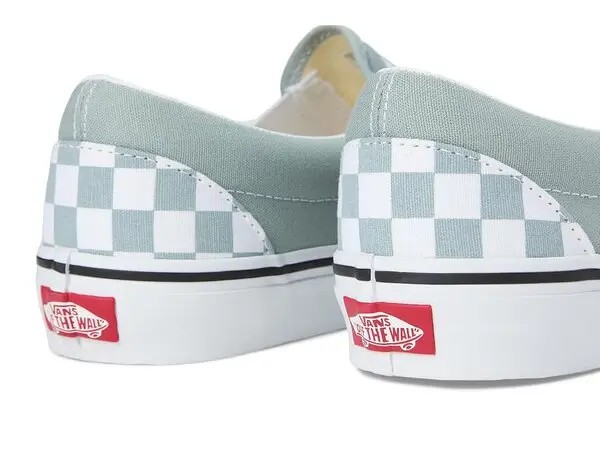 VANS Classic Slip-on Checkerboard Sneakers - Green
