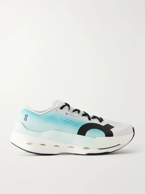 On Cloudboom Max Rubber-trimmed Mesh Sneakers