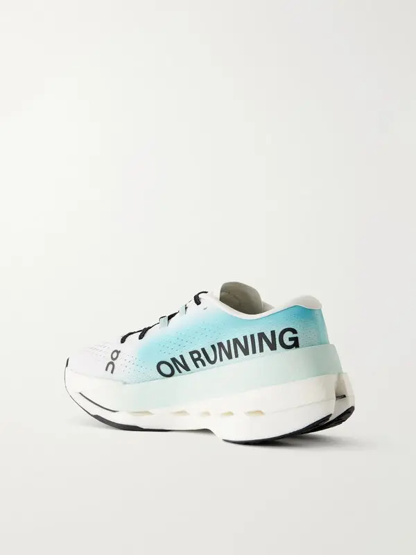 On Cloudboom Max Rubber-trimmed Mesh Sneakers