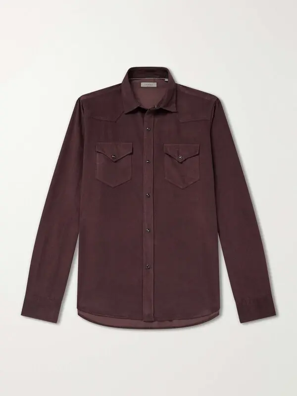 Canali Cotton-corduroy Shirt