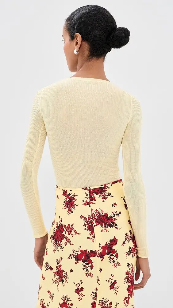 JIL SANDER Crew Neck Wool Sweater