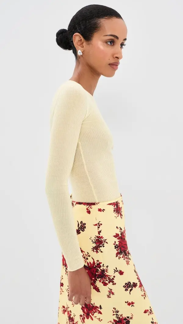 JIL SANDER Crew Neck Wool Sweater