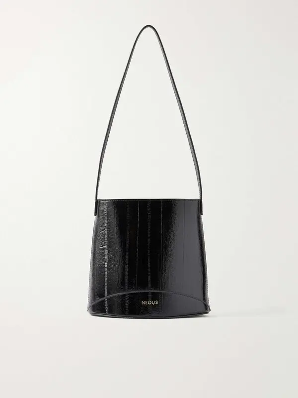 NEOUS Pardalis 2.0 Eel-effect Leather Shoulder Bag