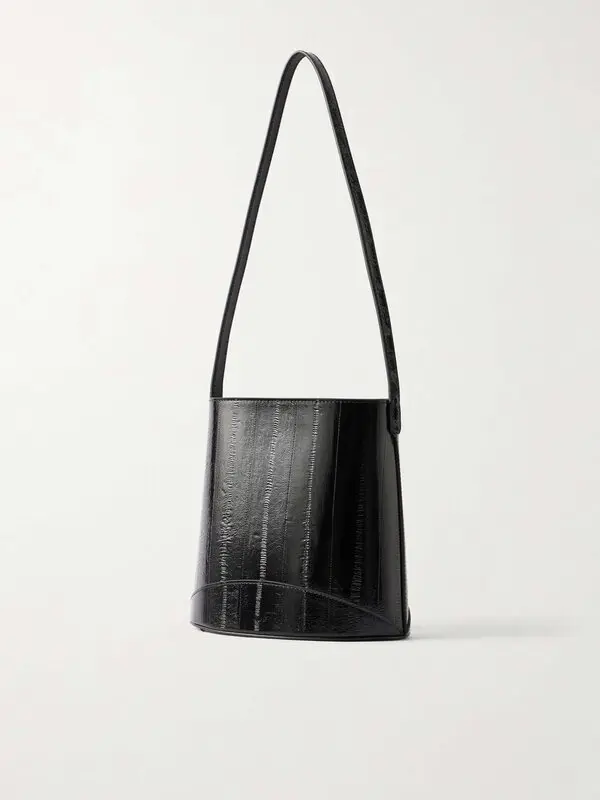 NEOUS Pardalis 2.0 Eel-effect Leather Shoulder Bag