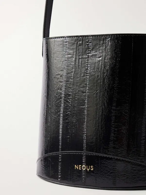 NEOUS Pardalis 2.0 Eel-effect Leather Shoulder Bag