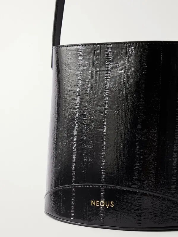 NEOUS Pardalis 2.0 Eel-effect Leather Shoulder Bag