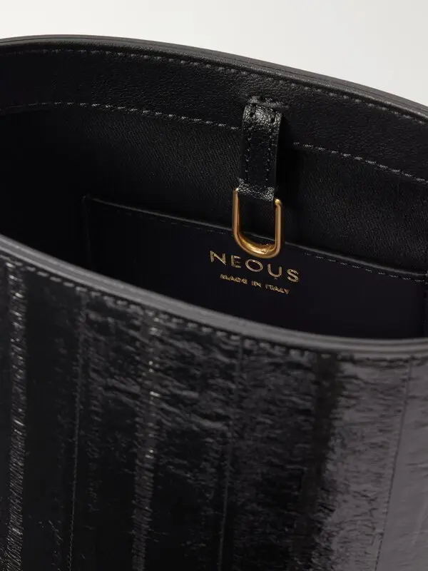 NEOUS Pardalis 2.0 Eel-effect Leather Shoulder Bag