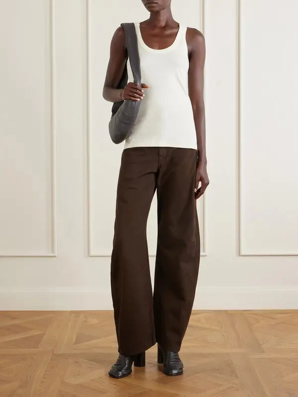 LEMAIRE Cotton-jersey Tank - Neutrals