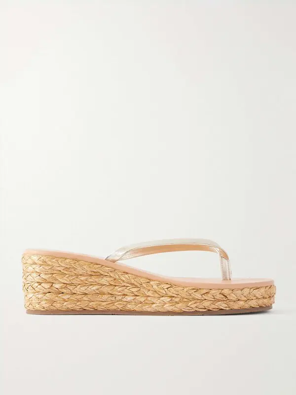ANCIENT GREEK SANDALS Saionara Leather Sandals - Clear