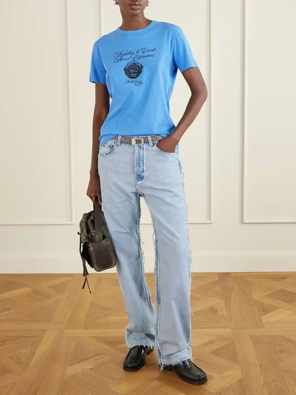 Acne Studios Pazer Mini Skeleton Straight-leg Jeans