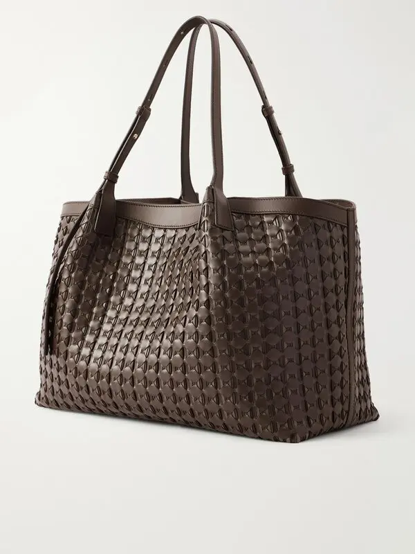 SERAPIAN Secret Mosaico Leather Tote