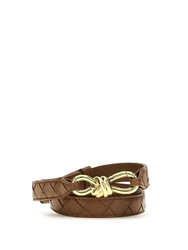 Bottega Veneta Andiamo Belt - Brown