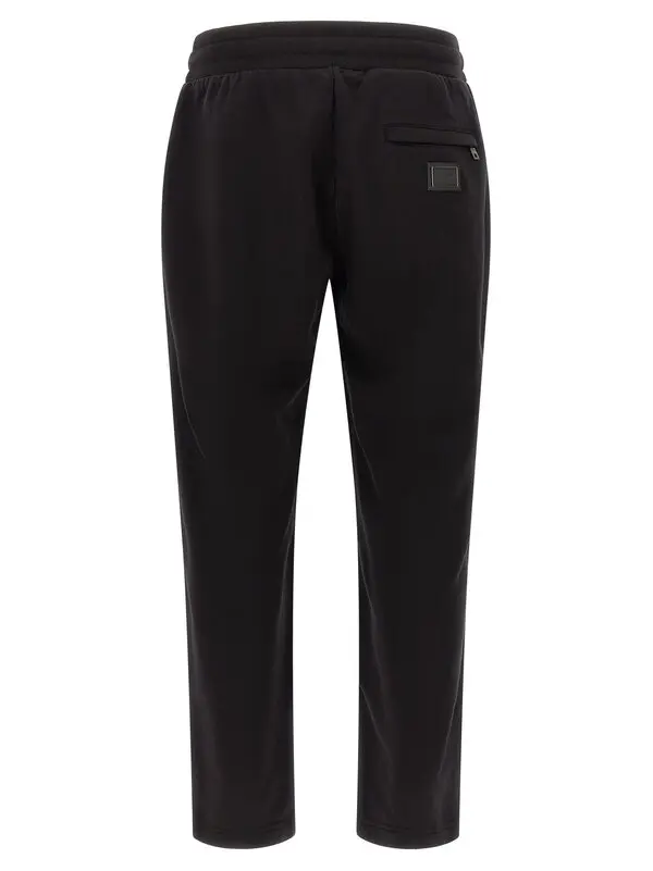 Dolce & Gabbana Logo Plaque Joggers