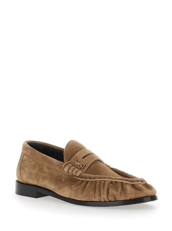 Saint Laurent Le Loafer 15 Suede Loafers - Multicolor