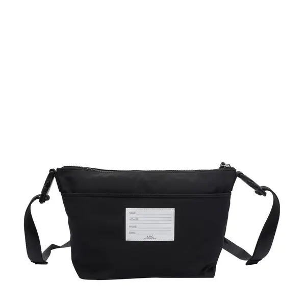 A.p.c. Treck Bum Bag - Black