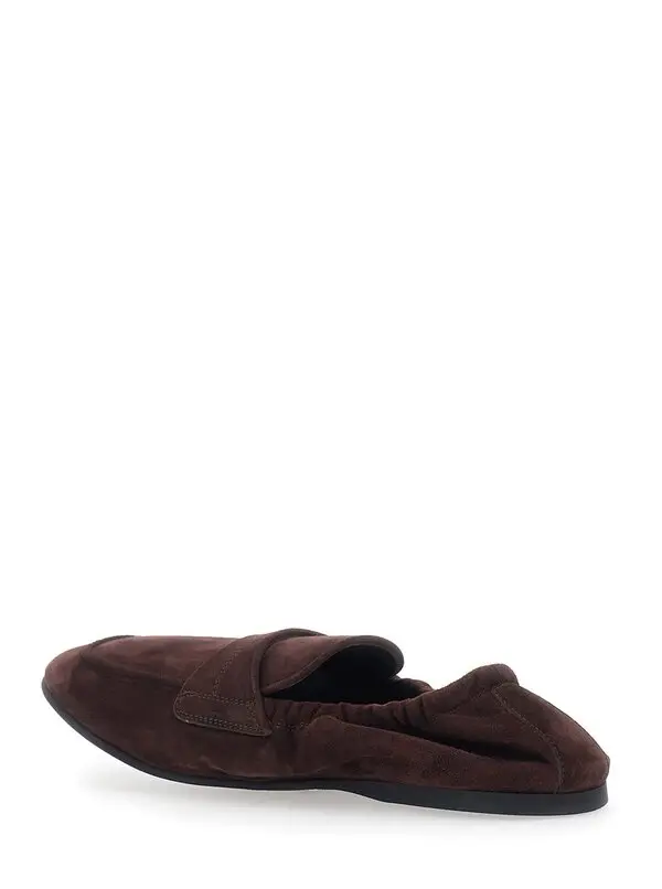 Dolce & Gabbana Ariosto Camoscio Loafers - Brown