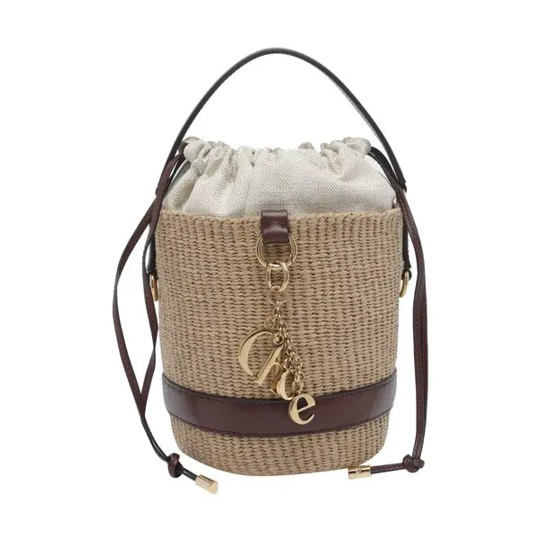 Chloé Charms Bucket Bag - Brown