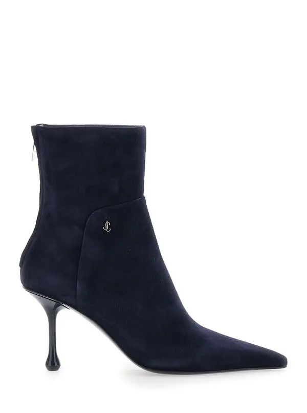 JIMMY CHOO Cycas Ab 80 Suede Ankle Boots - Multicolor