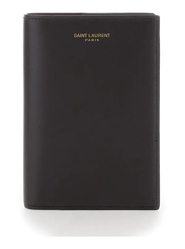Saint Laurent Pelle Bicolor Passaporto