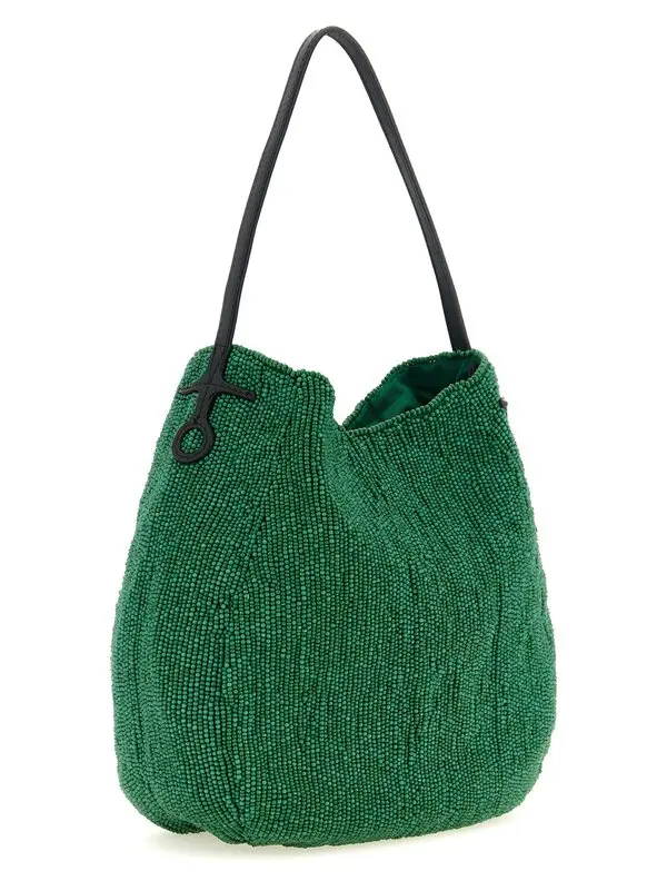 JW Anderson Bulb' Small Shoulder Bag - Green