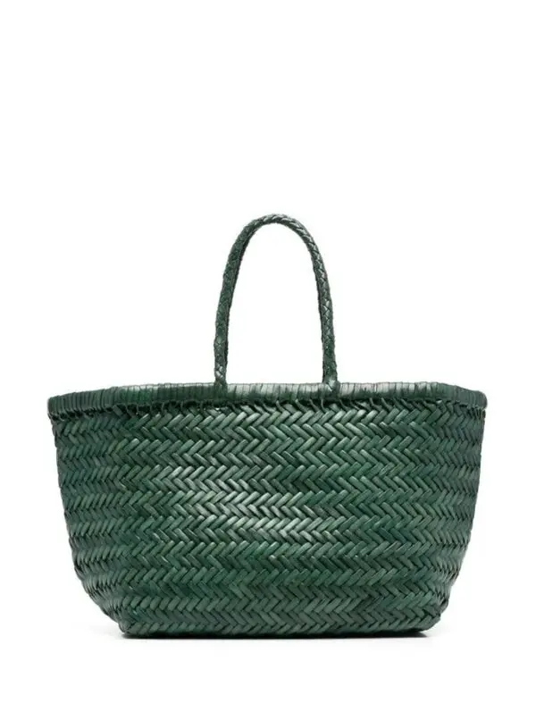 Dragon Diffusion Small Triple Jump Handbag - Green