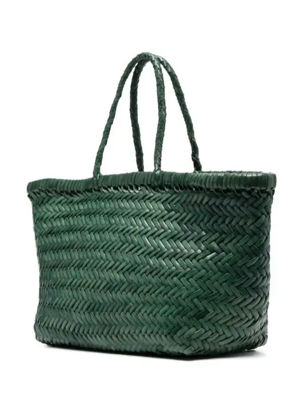Dragon Diffusion Small Triple Jump Handbag - Green